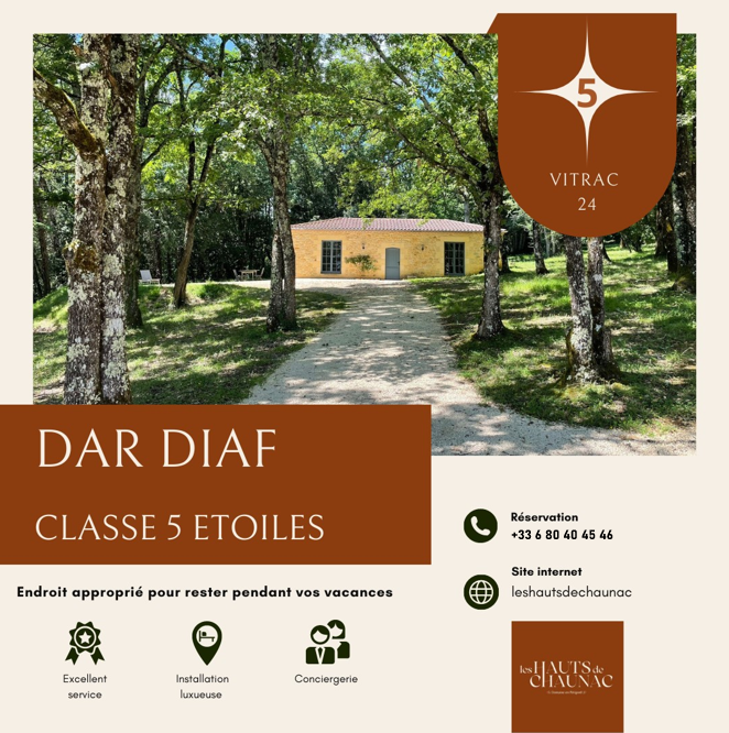 Dar Diaf - Les Hauts de Chaunac